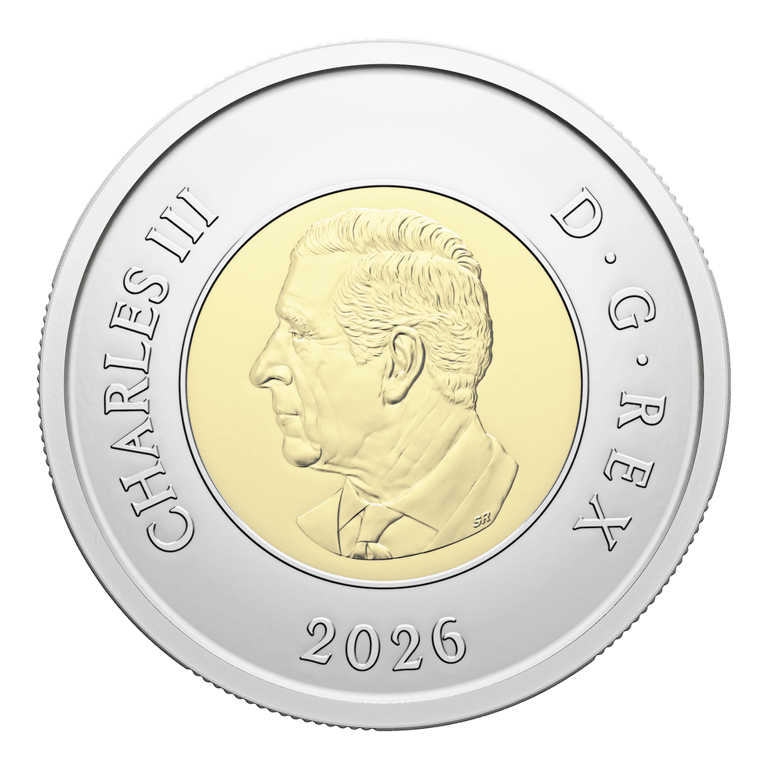 Canada's new $2 coin is a light blue toonie celebrating the CN Tower ...