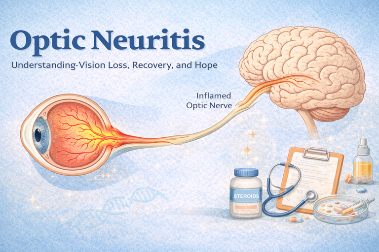 Optic neuritis: Understanding vision loss, recovery, and hope for the ...