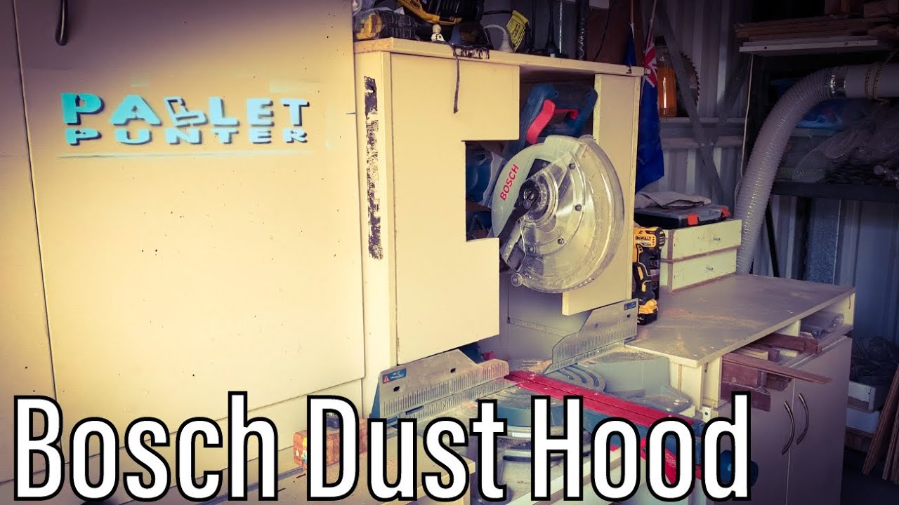 Bosch axial glide mitre saw dust shroud / dust hood