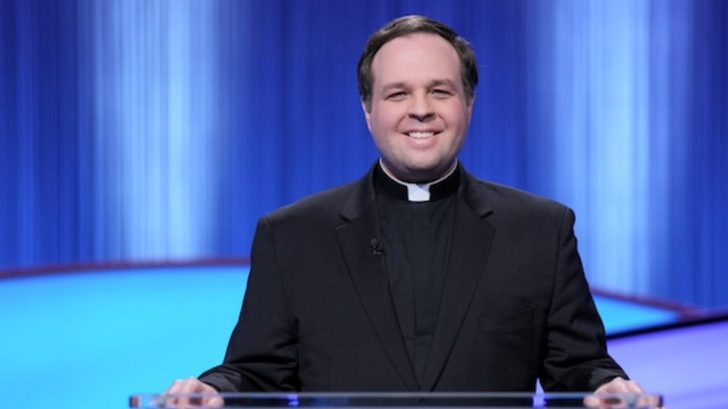 'Jeopardy!': Catholic priest speaks out after loss to super champ Jamie ...