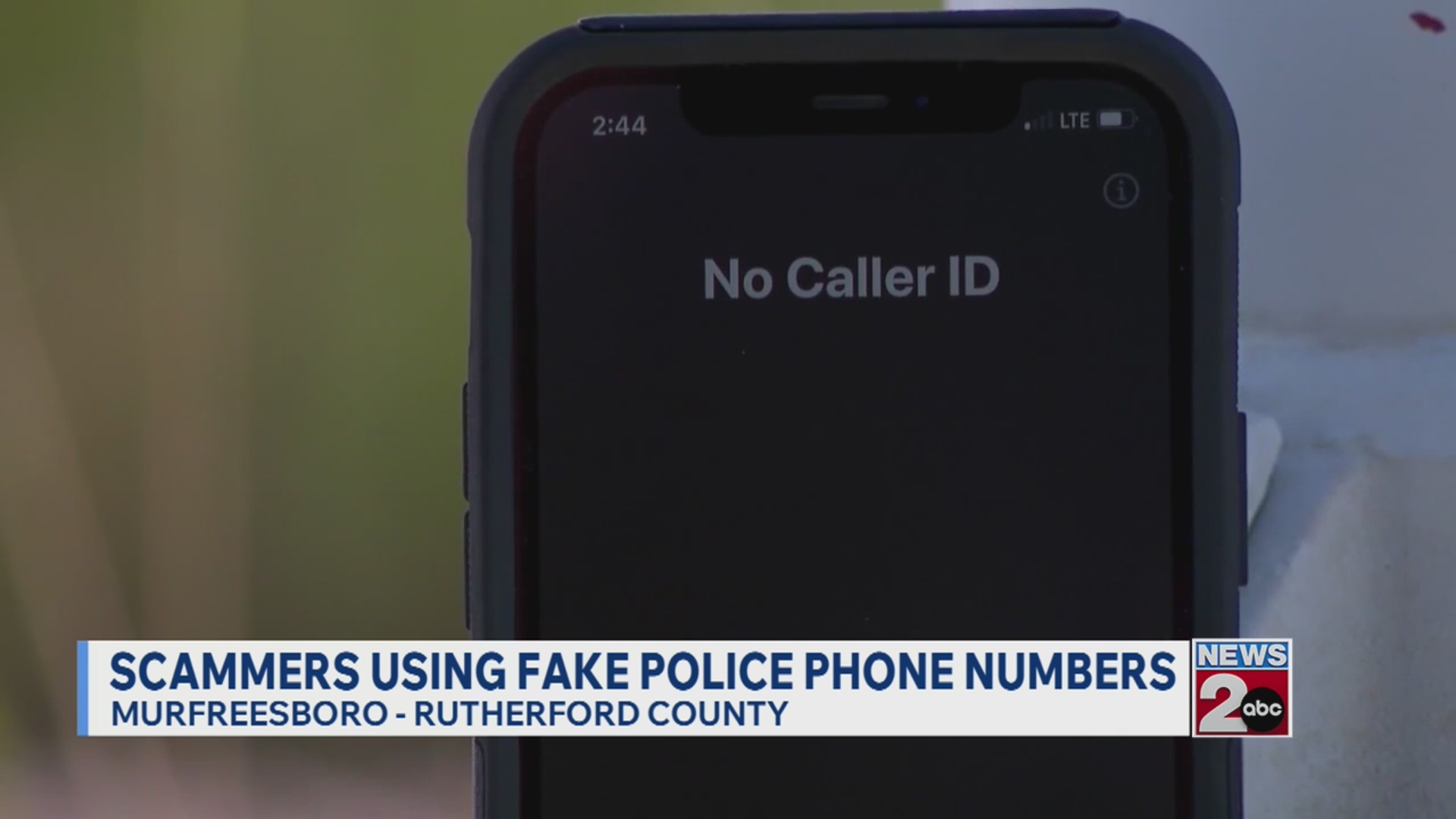 Scammers using fake police phone numbers in Murfreesboro