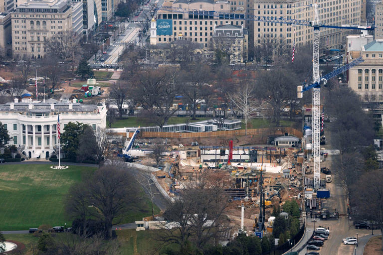 Judge halts Trump's 90,000-square-foot White House ballroom construction