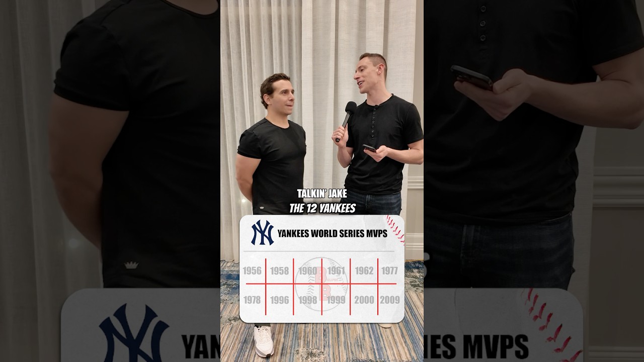 Can Talkin’ Jake guess every New York Yankees World Series MVP winner?
