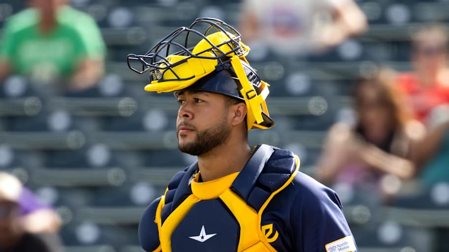 Rookie catcher demoted to make room for Brewers' recent trade acquisition