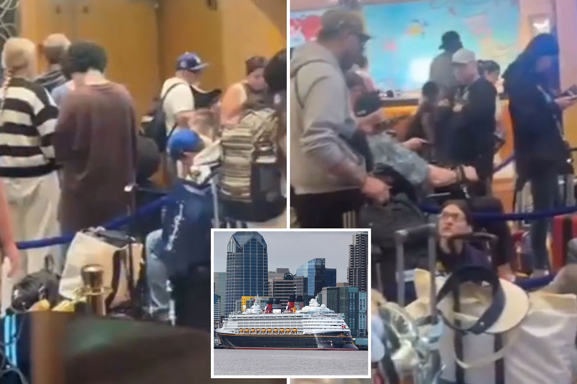 Disney cruise passengers trapped on board as bomb threat shuts major ...