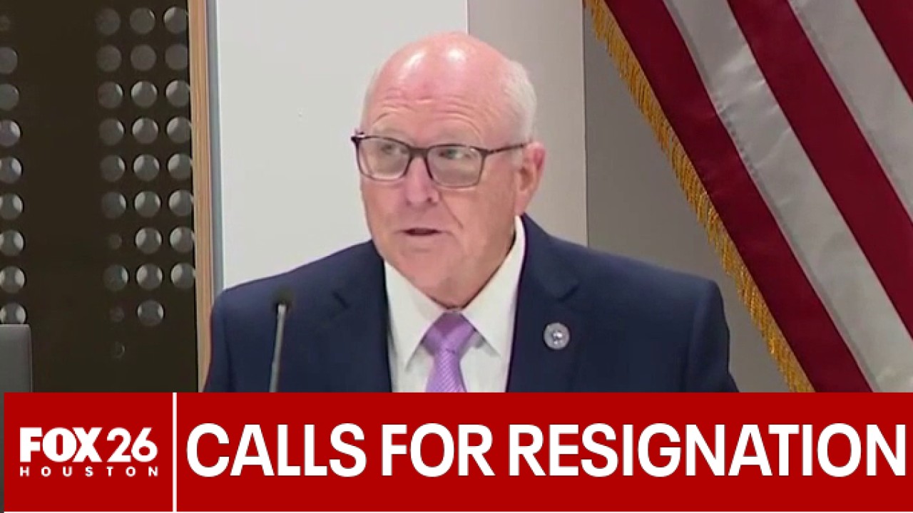 Call for Harris County judge's resignation