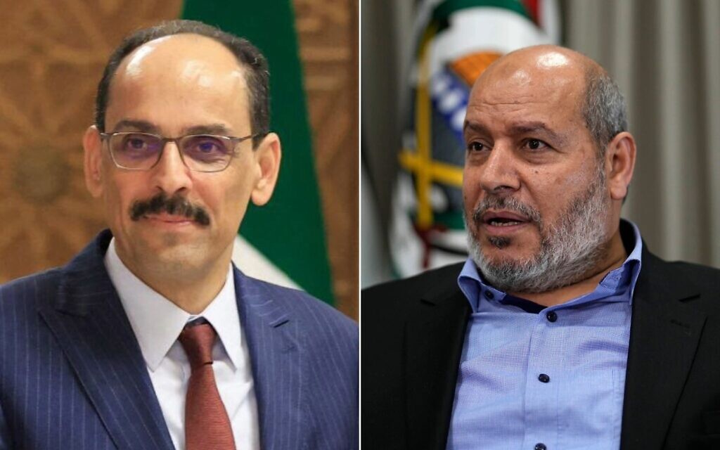 Turkish intel chief hosts senior Hamas official to discus Gaza ceasefire