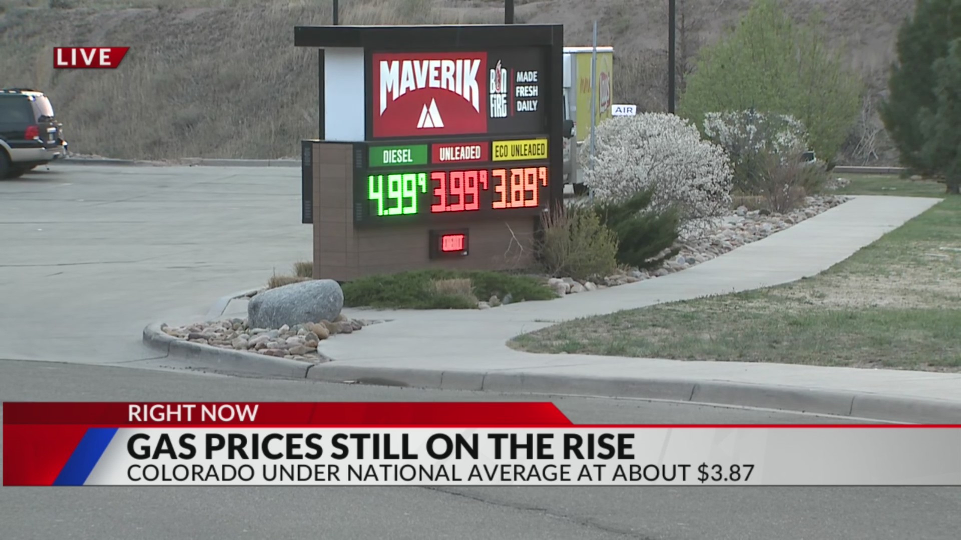 Gas prices still on the rise
