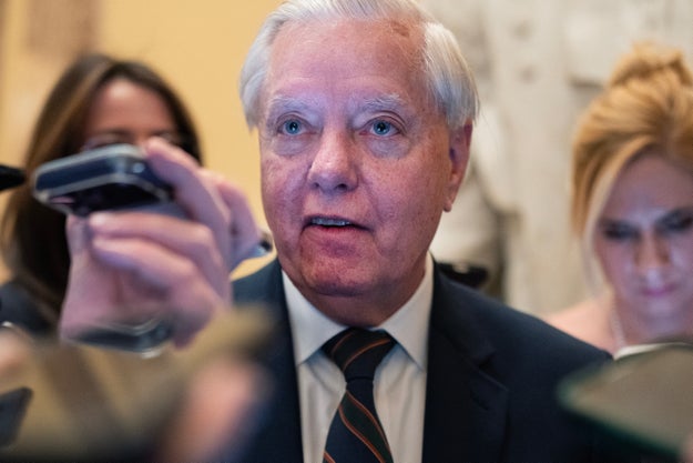 Lindsey Graham's apparent response to those embarrassing Disney photos ...