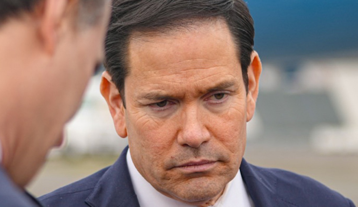 Fox News airs video of Iran bombing after Marco Rubio said "The war is ...