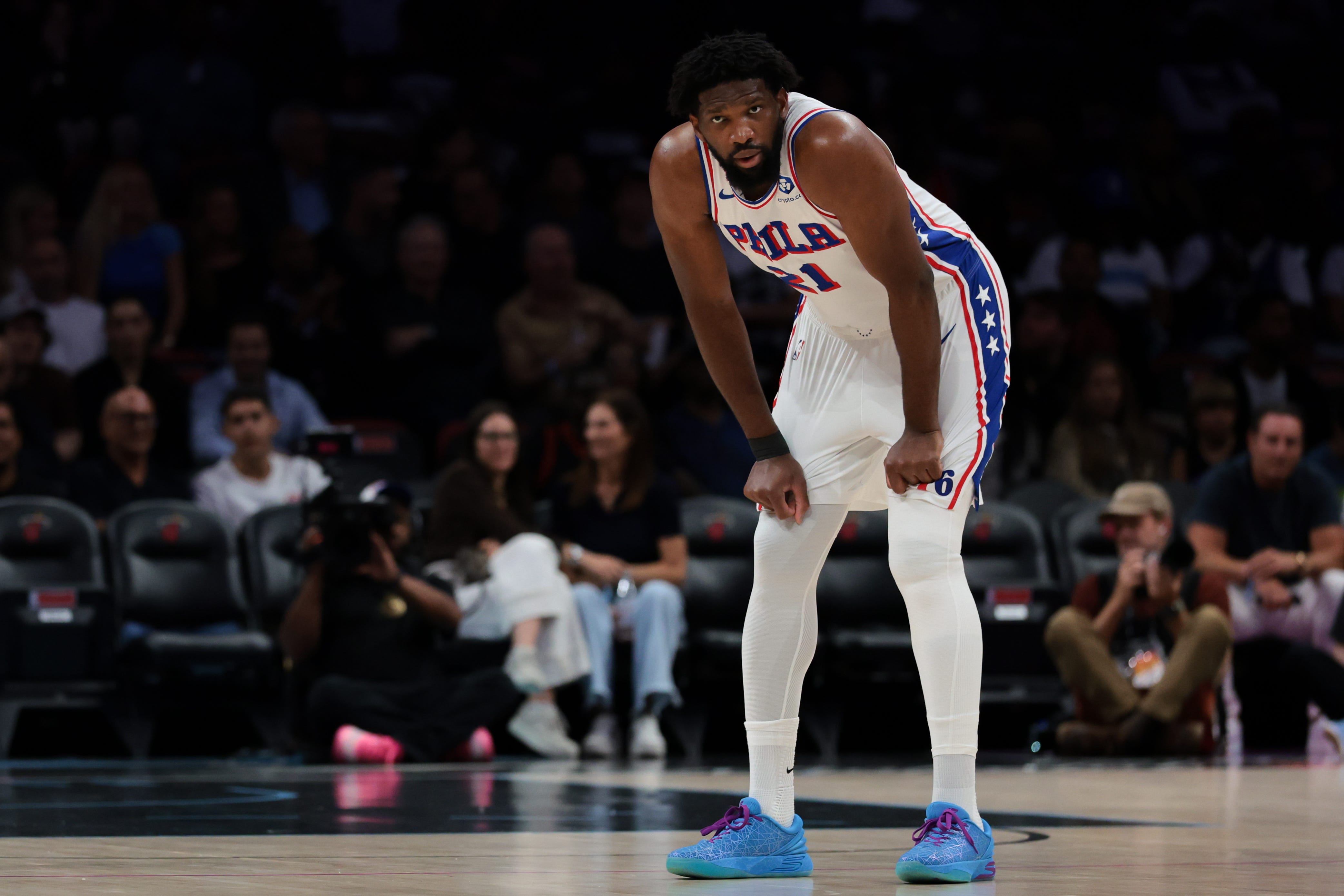 Sixers star Joel Embiid evaluates his performance in road loss to Heat