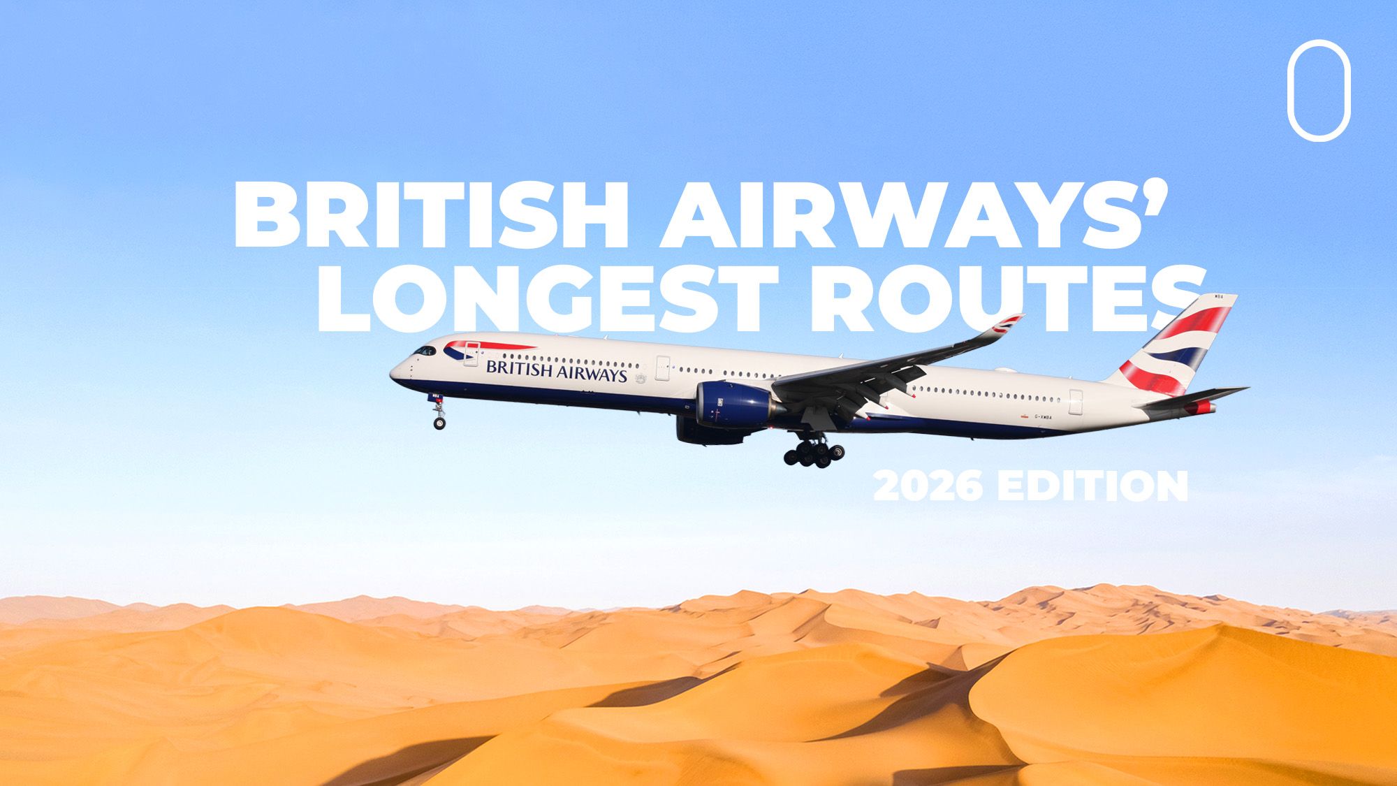 Up to 16 hours: British Airways' 10 longest nonstop flights from London ...
