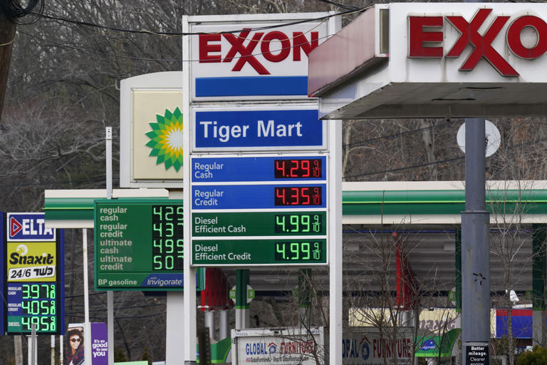 What the price of gas was a year ago across the tri-state versus today