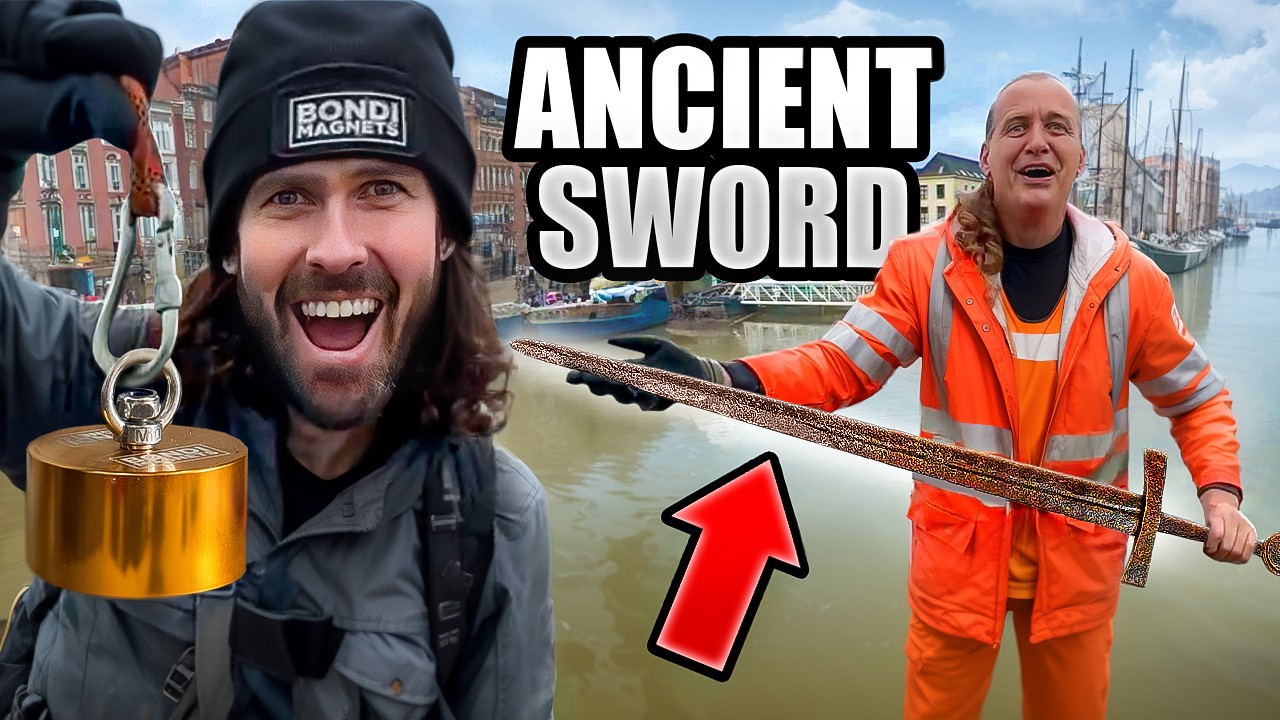 We found a 400-year-old sword! ⚔️
