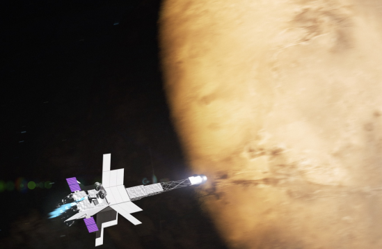 A researcher says shortcut could cut Mars travel time in half