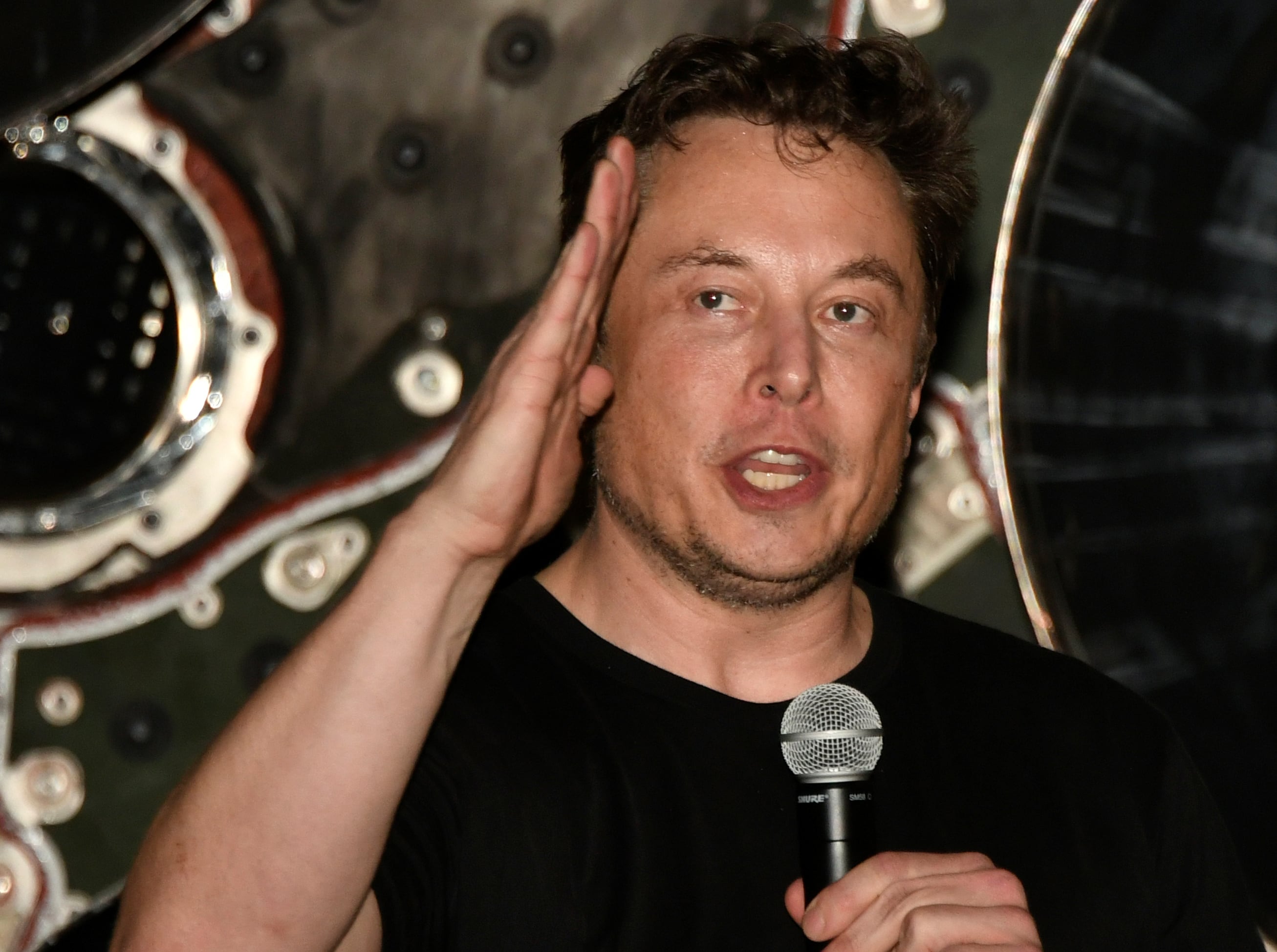Elon Musk’s dad goes full moon landing truther at wild Moscow press ...