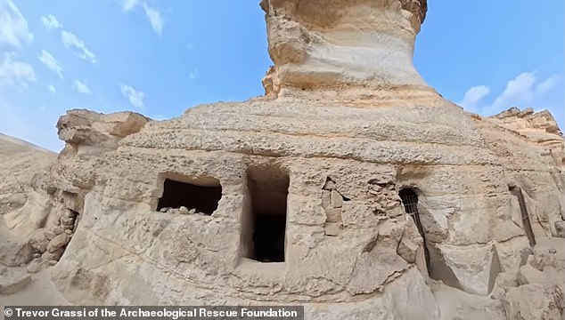 Mystery of 'second Sphinx' deepens as new footage reveals shafts that ...