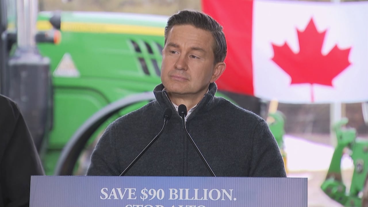 Poilievre calls on Liberals to cancel high-speed rail plan, criticizes ...