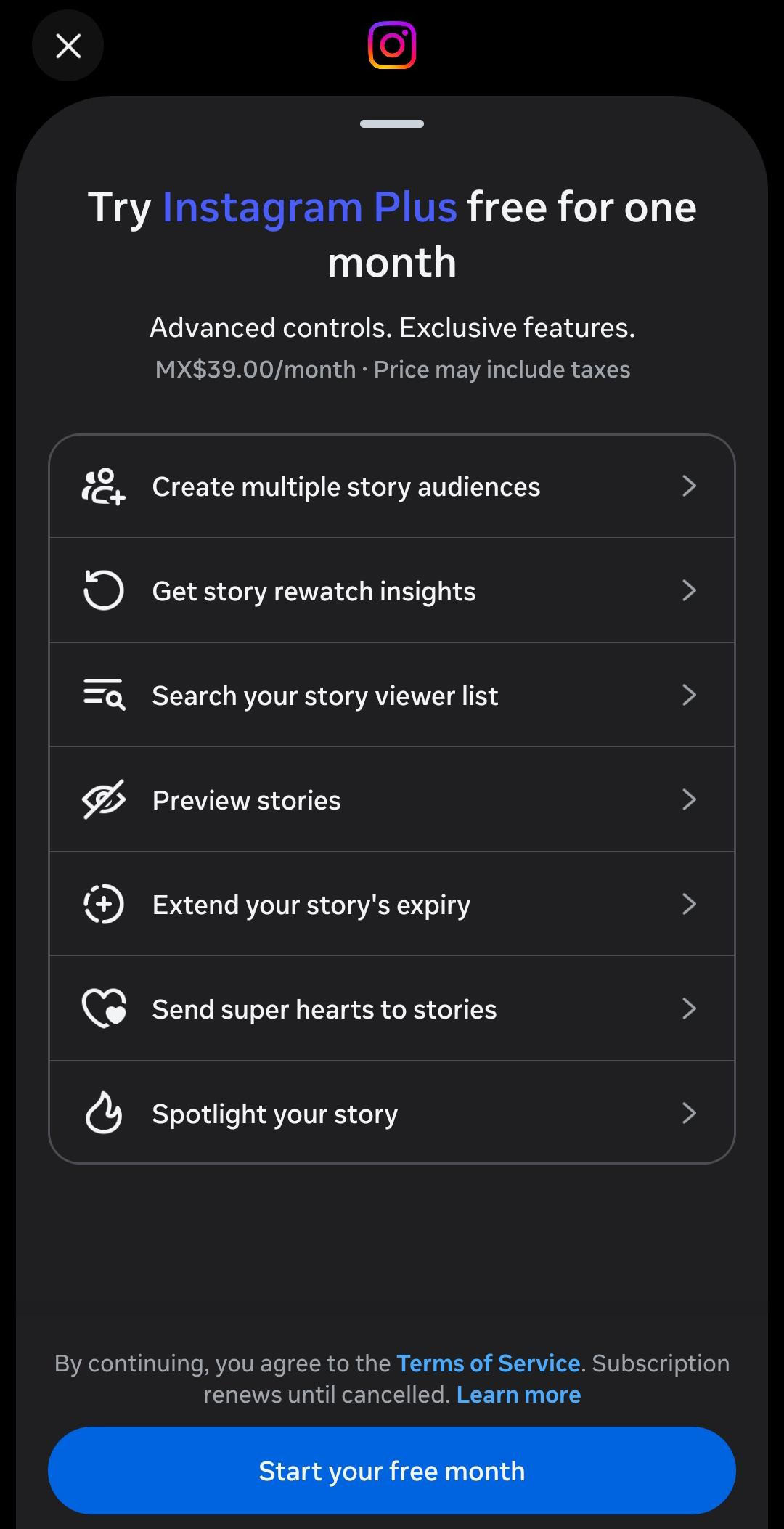 Meta begins testing Instagram Plus subscription with exclusive perks