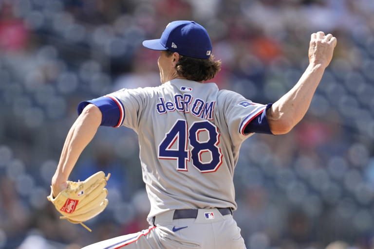 Los Texas Rangers anuncian la incorporación de Jacob deGrom antes del ...
