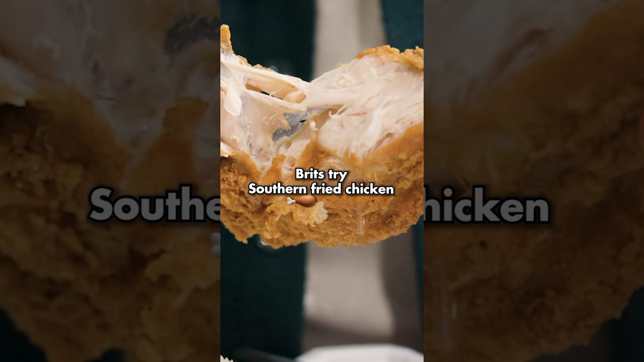 British guys try southern fried chicken for the first time | Ultimate ...