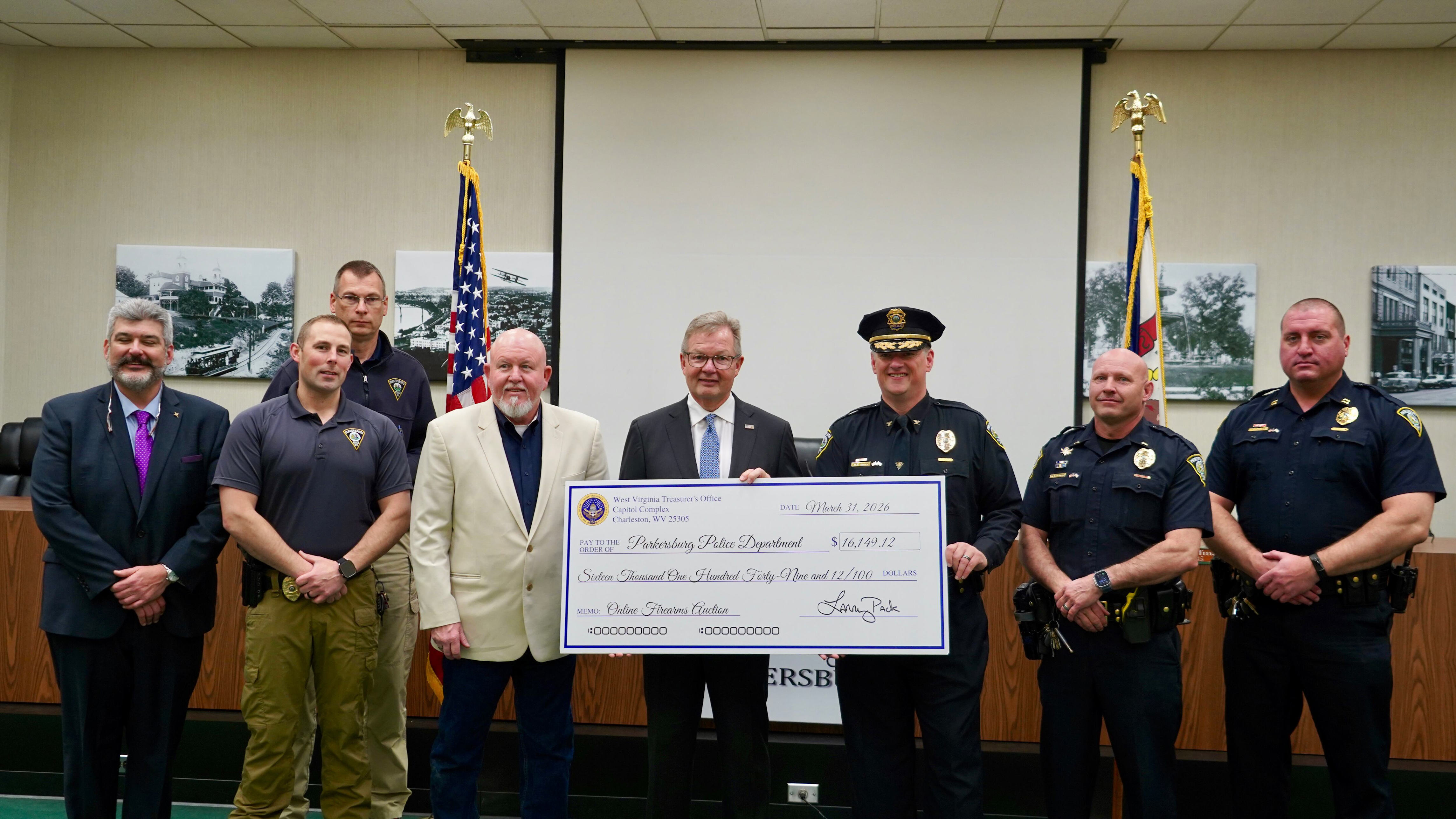 WVa. treasurer returns $16,149 from firearms auction proceeds to ...