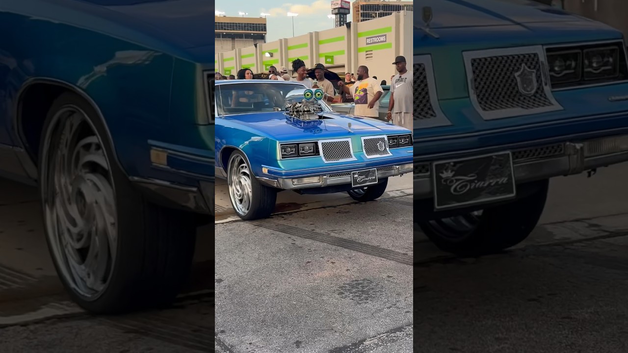 Big Blower Oldsmobile Cutlass on 24’s at StreetWhipz Carshow