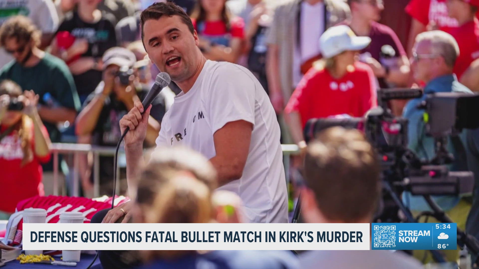 Defense questions fatal bullet match in case of Charlie Kirk's murder