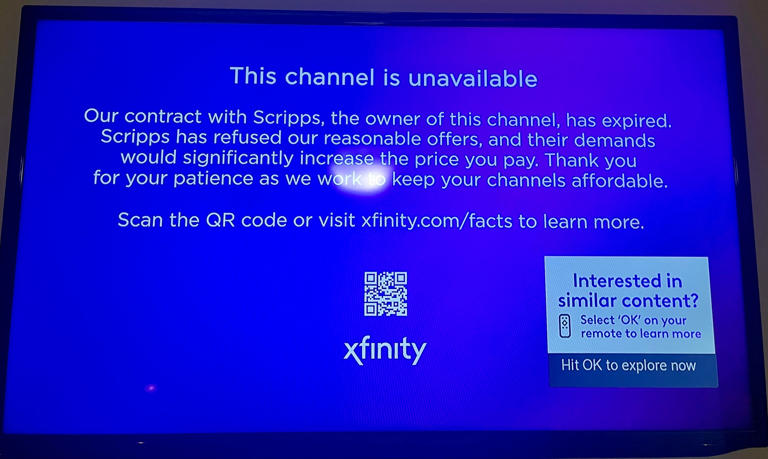 Xfinity-Scripps dispute carries on. Where can you still watch ...