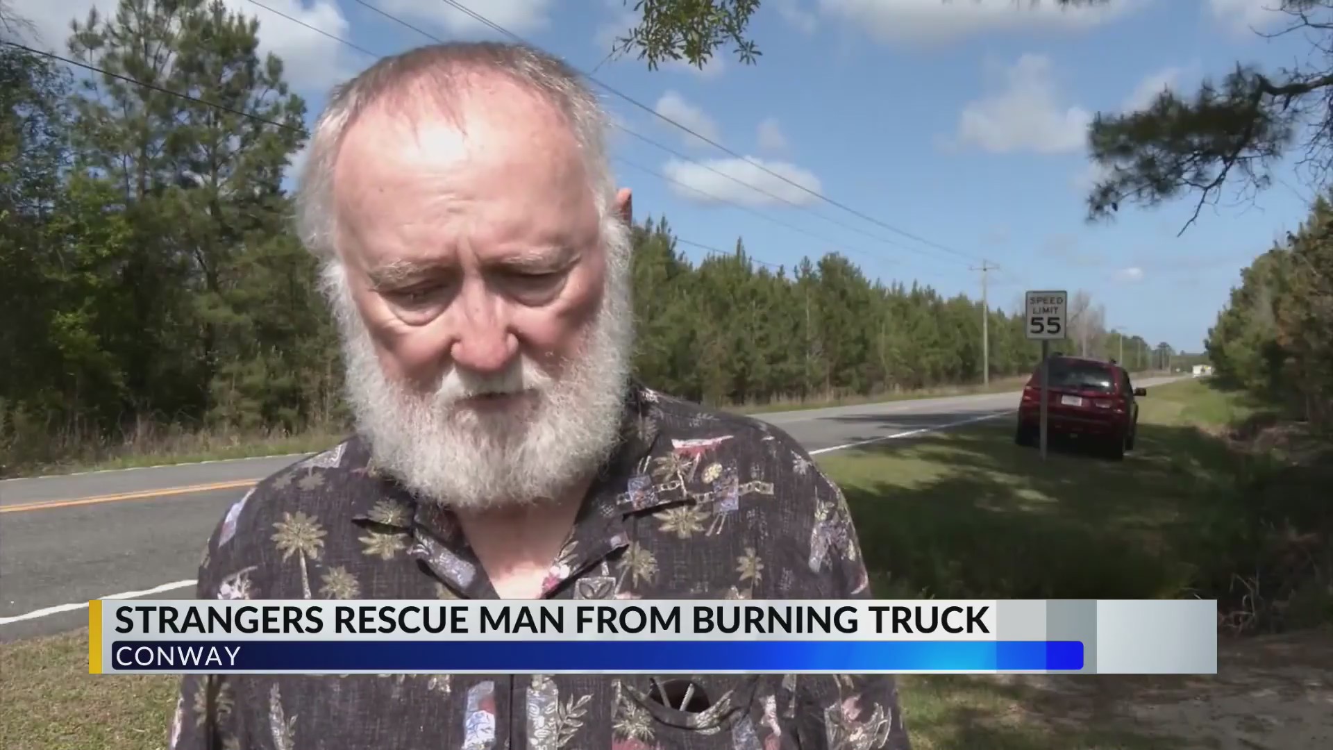Horry County man shares his experience on being saved from a burning ...