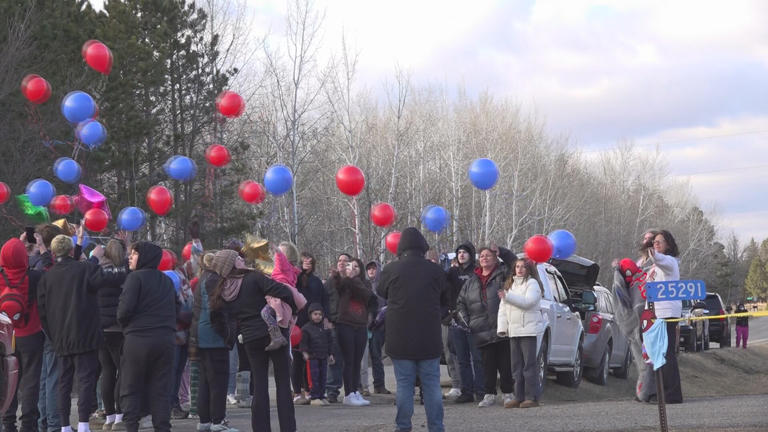 Balloon release held for father, son killed in Detroit Lakes shooting