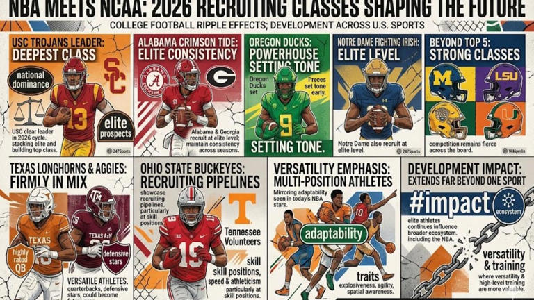NBA meets NCAA: The 2026 recruiting classes that could shape the future ...