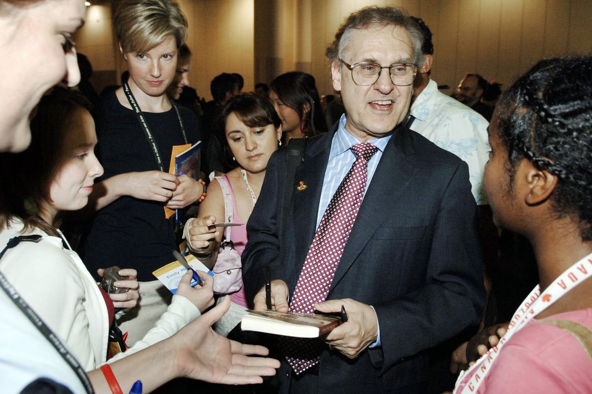 Stephen Lewis, former Canadian politician and lifelong social activist ...