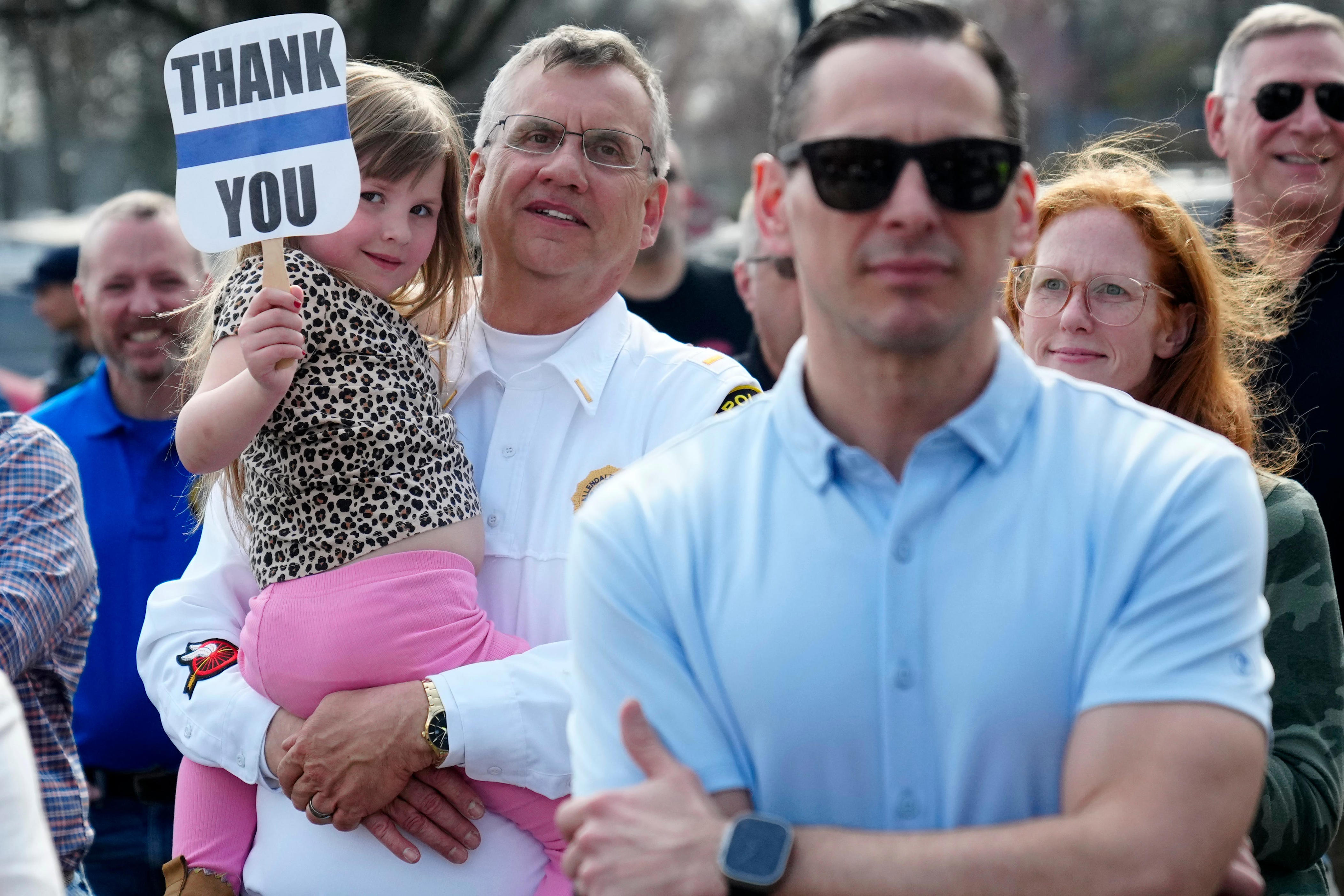 Police Chief Dean Ackermann bids farewell in Glen Rock ceremony
