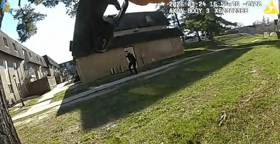 Body-worn camera footage of police shooting in Montgomery Village released