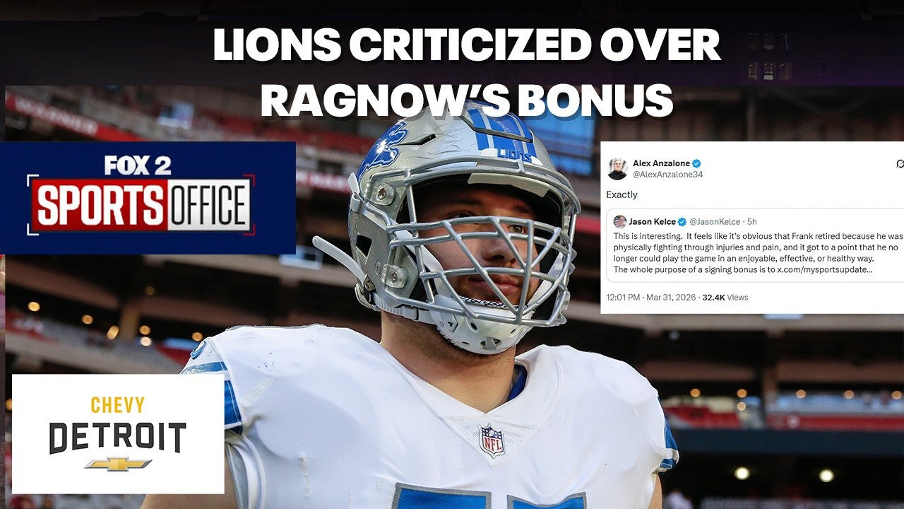 Lions and Frank Ragnow bonus controversy, more NFL news from owner meetings