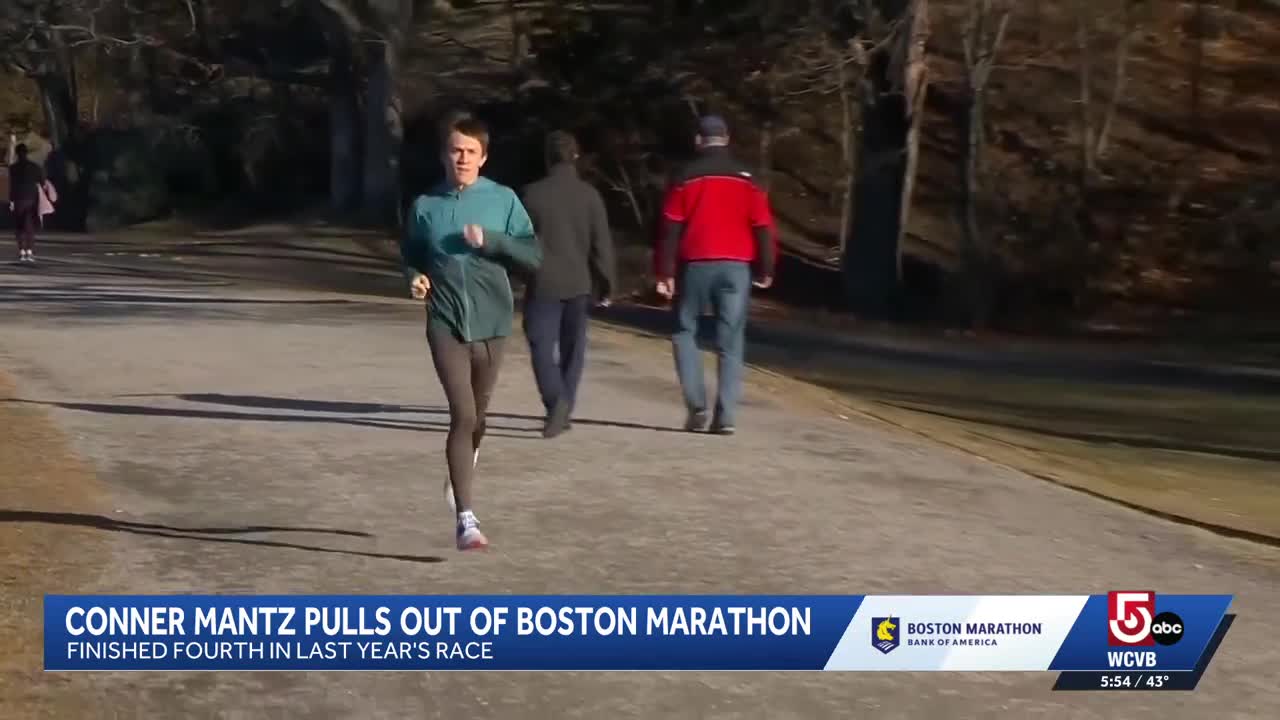 Conner Mantz withdraws from 130th Boston Marathon with race three weeks ...
