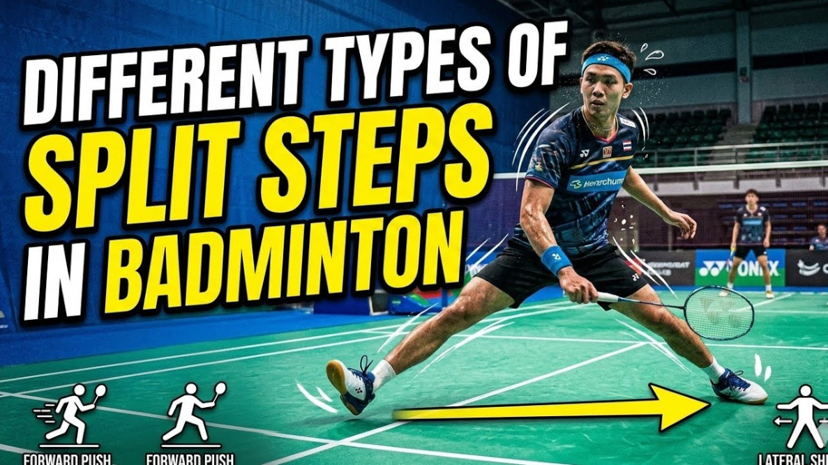 How to do split step in badminton with simple tips