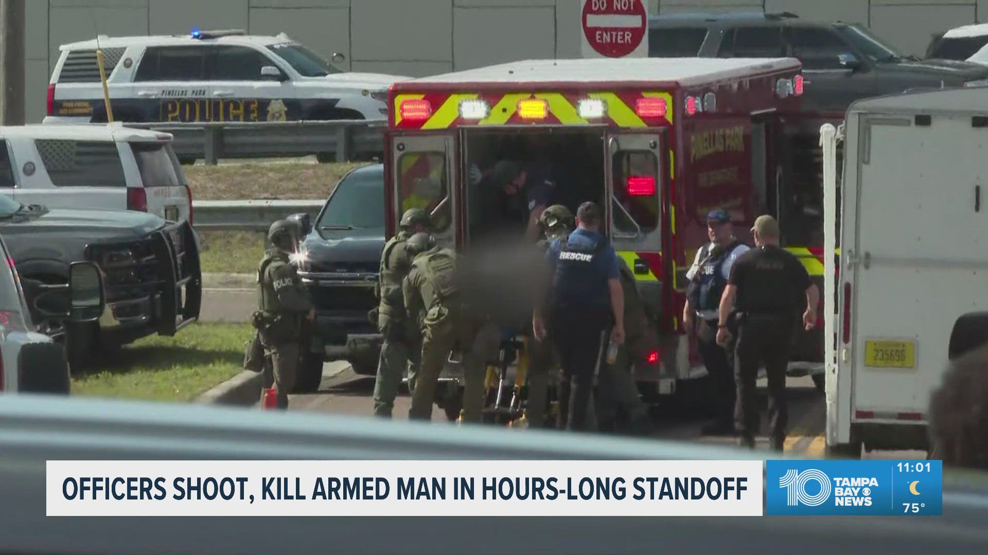 Officers shoot, kill man who pointed shotgun at them after hours-long ...