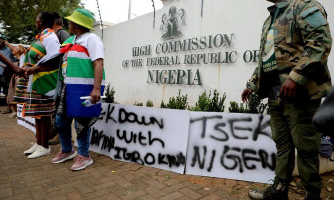 Nigerian embassy faces backlash over alleged coronation of Igbo king in ...