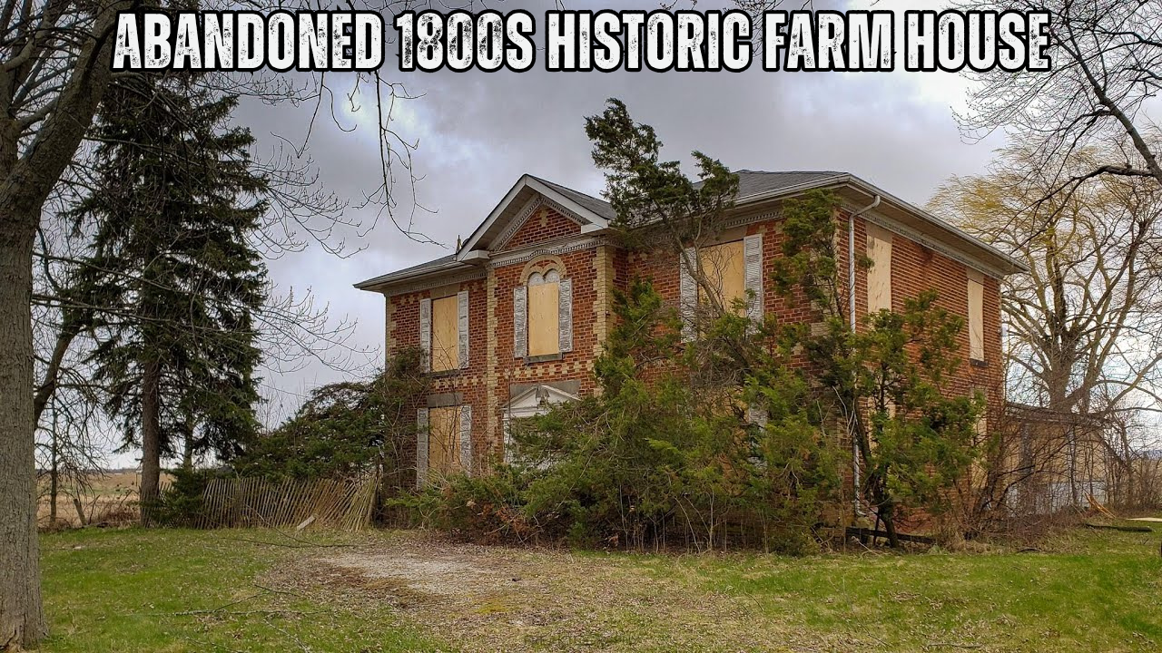 Inside an abandoned 1800s farmhouse: History, decay, and forgotten details