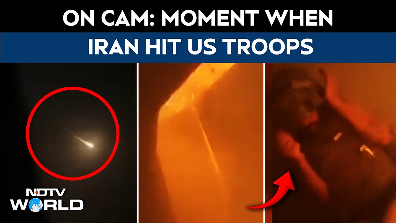 On cam: Iranian missile explodes right next to US troops