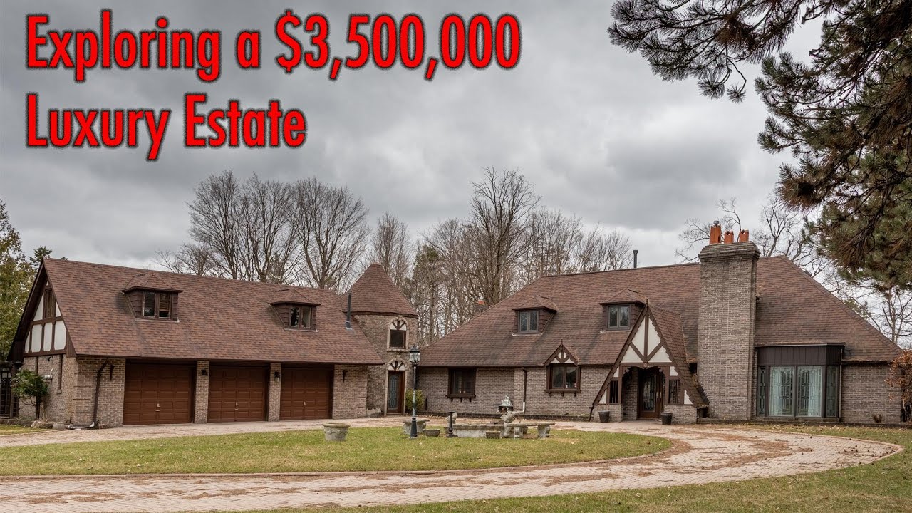 Exploring a vacant $3.5 million luxury mansion: design, layout, and ...