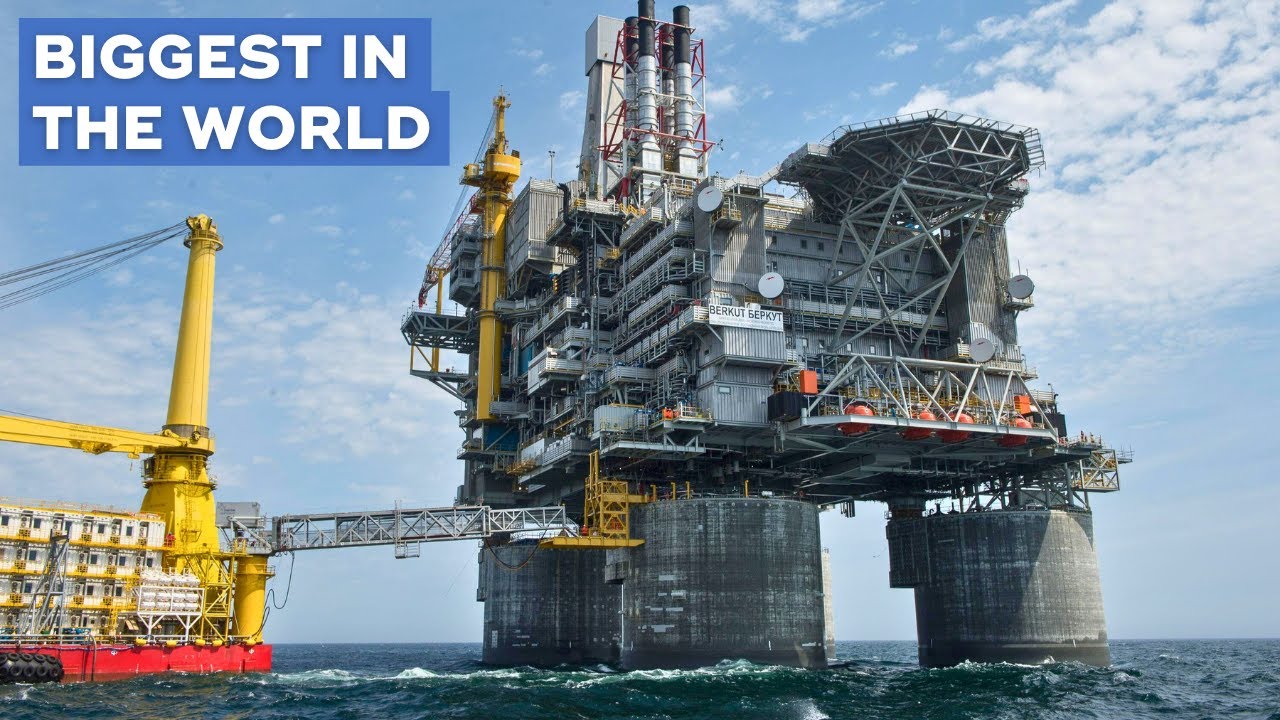 Berkut platform: The largest offshore oil rig ever built in the Arctic