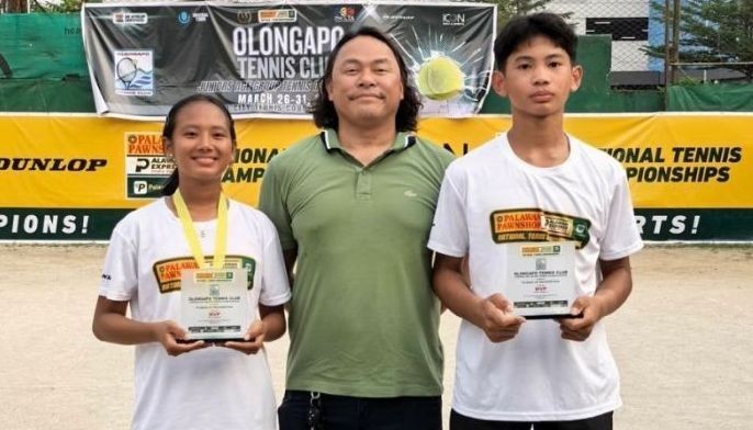 Dominant Lagac cops twin titles in Olongapo tennis tourney