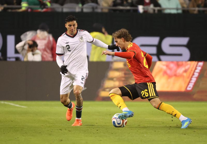 Soccer - Mexico draw 1-1 with Belgium in Chicago ahead of World Cup