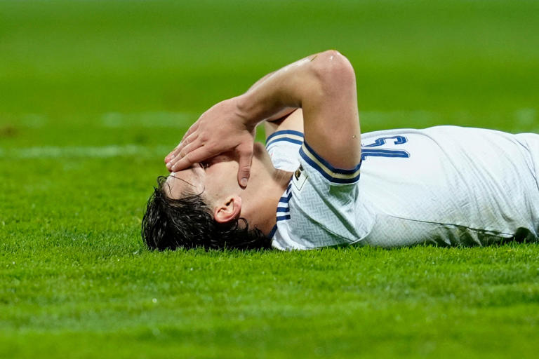 Italy shattered as distraught players left in tears after missing World ...