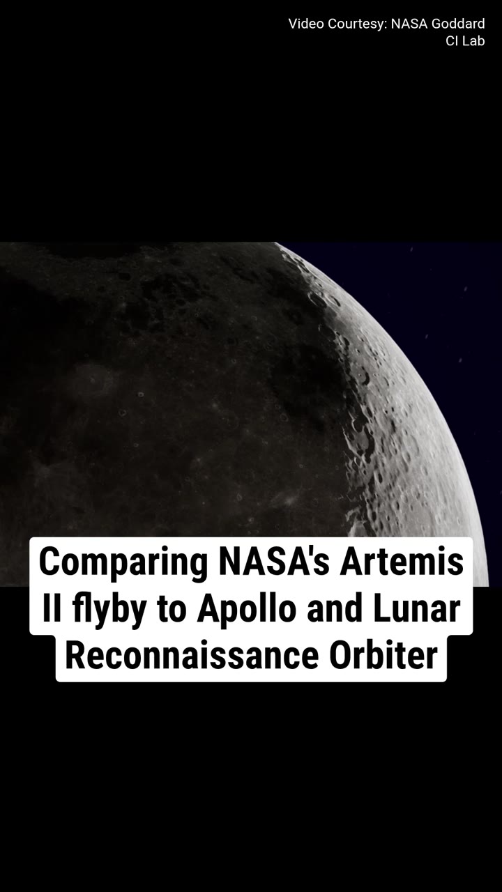 Comparing NASA's Artemis II flyby to Apollo and Lunar Reconnaissance ...