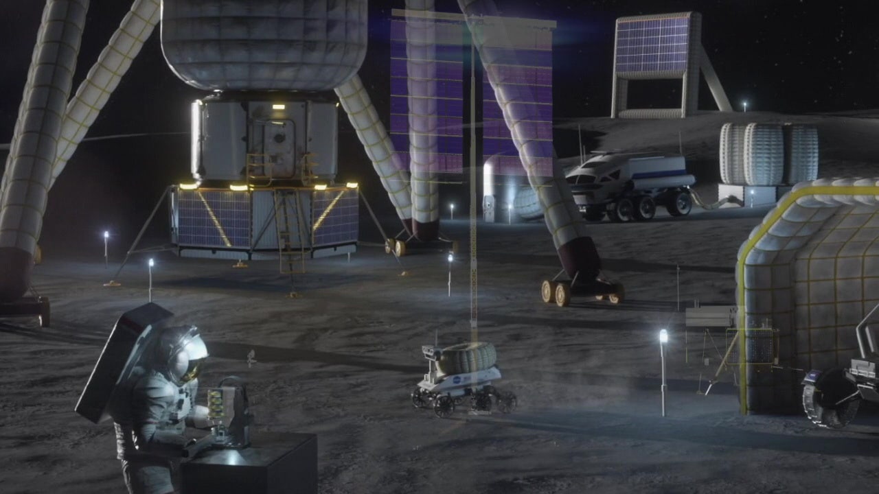 Moon colonies, helium-3 and future science: NASA's long-term goals ...
