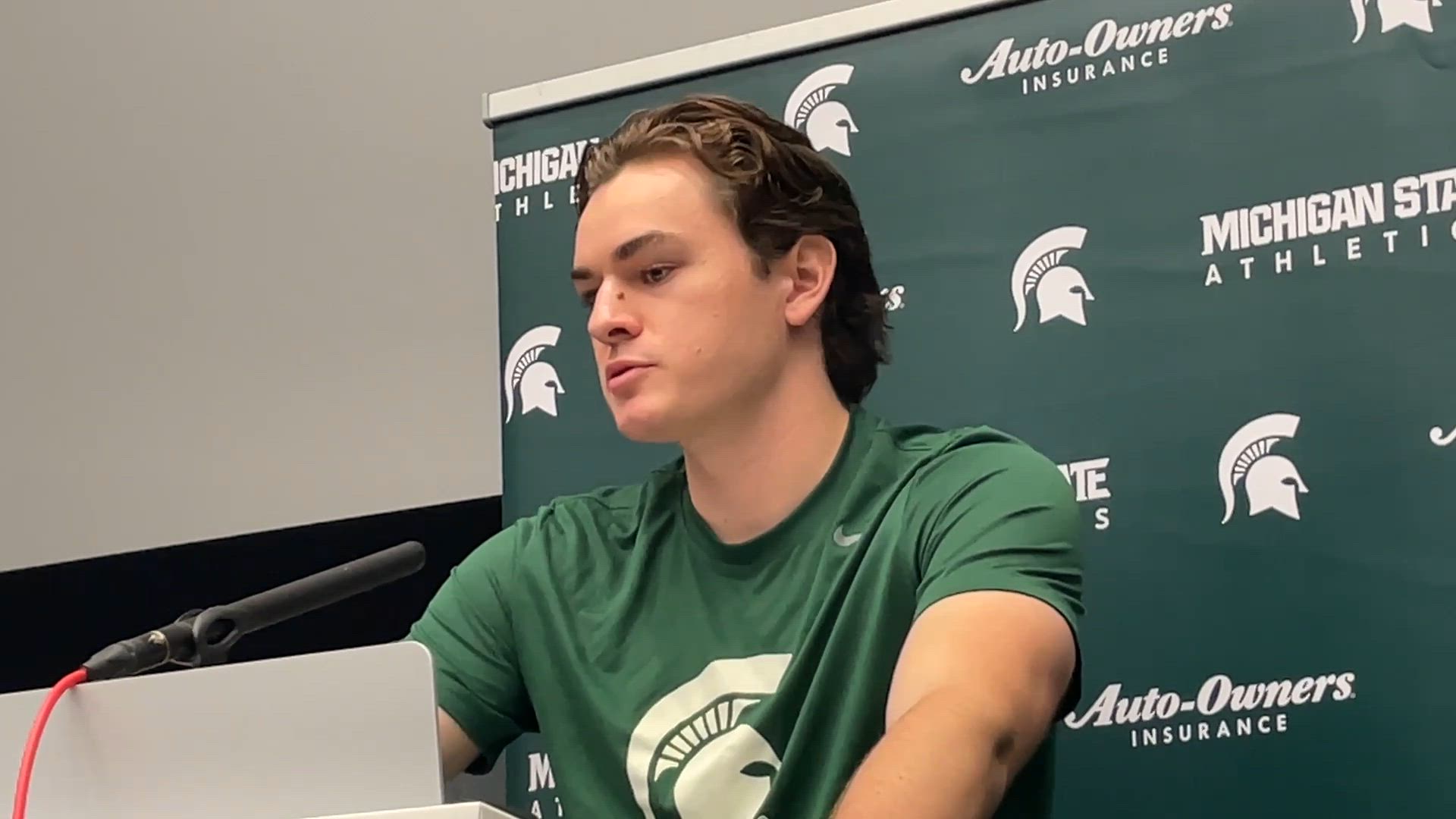 Michigan State Spartans kicker Liam Boyd on becoming a kicker and more